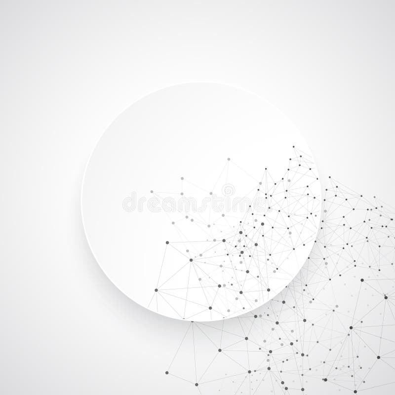 Vector Network Background Abstract Polygon Stock Vector - Illustration ...