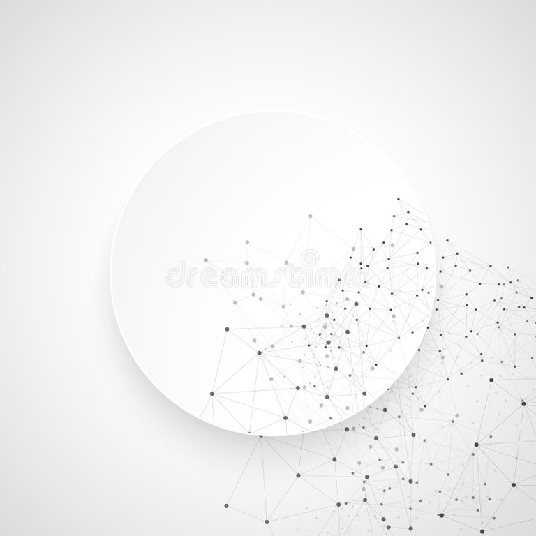 Vector Network Background Abstract Polygon Stock Vector - Illustration ...