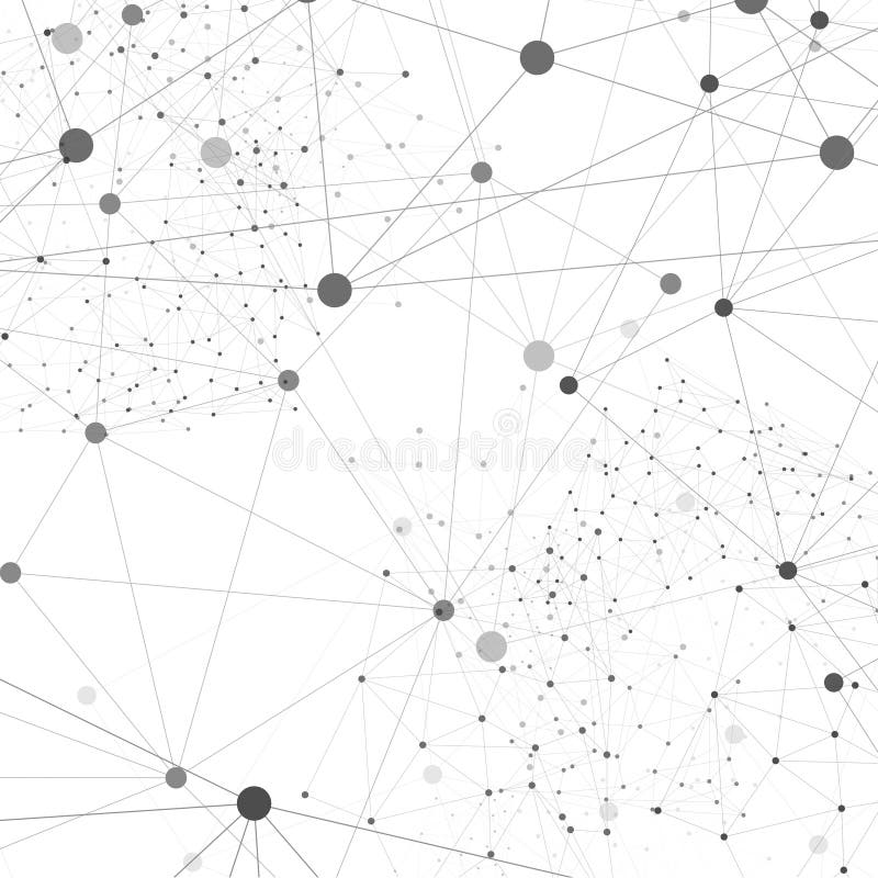 Vector Network Background Abstract Polygon Stock Vector - Illustration ...