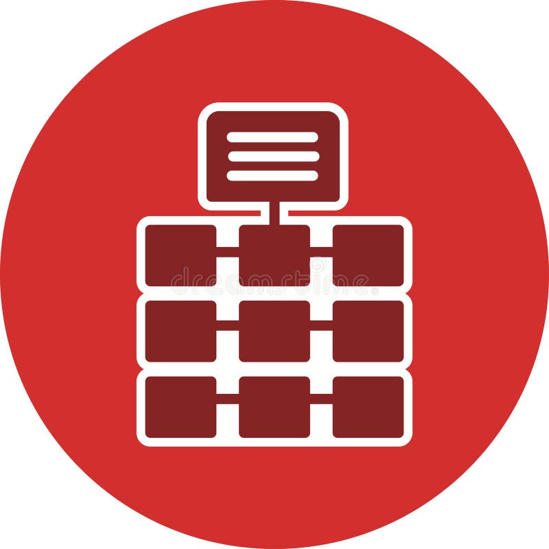 Vector Network Icon for Personal and Commercial Use. Stock Illustration ...