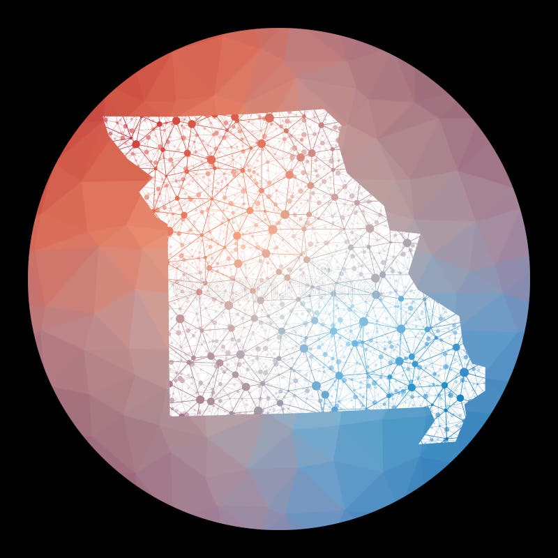 Vector Map of the Missouri River Drainage Basin, United States, Canada ...