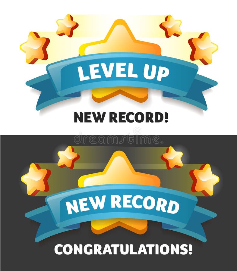 Vector New Record Message Stock Illustrations – 536 Vector New Record ...