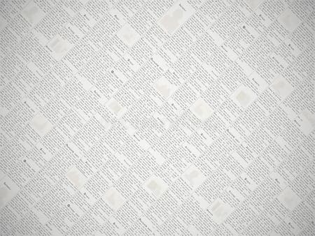 Vector Newspaper with Background Stock Vector - Illustration of paper ...