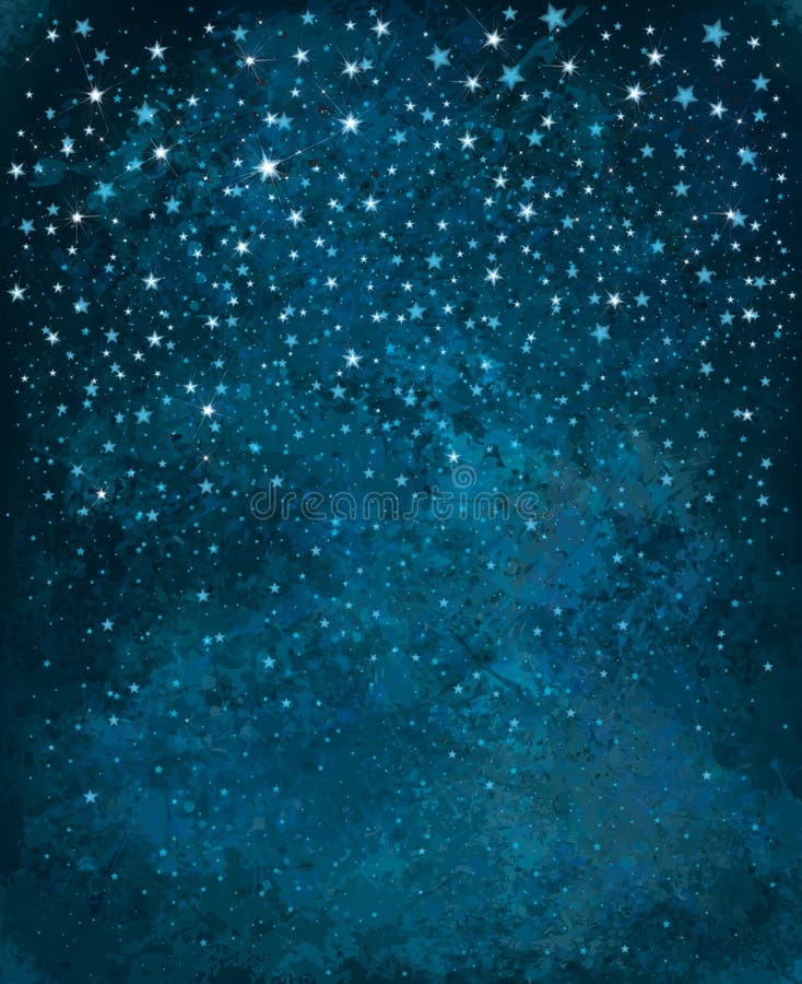 Vector night starry sky. stock vector. Illustration of astronomical ...
