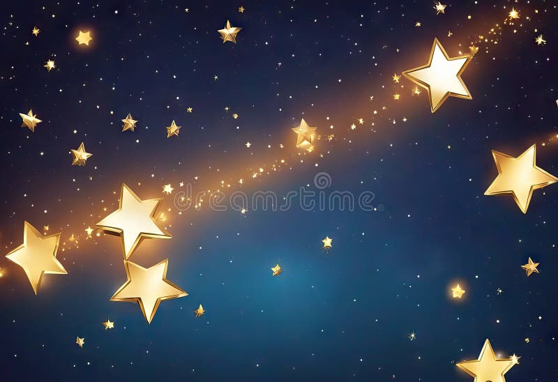 Vector Night Starry Sky Background. Stock IllustrationStar - Space ...