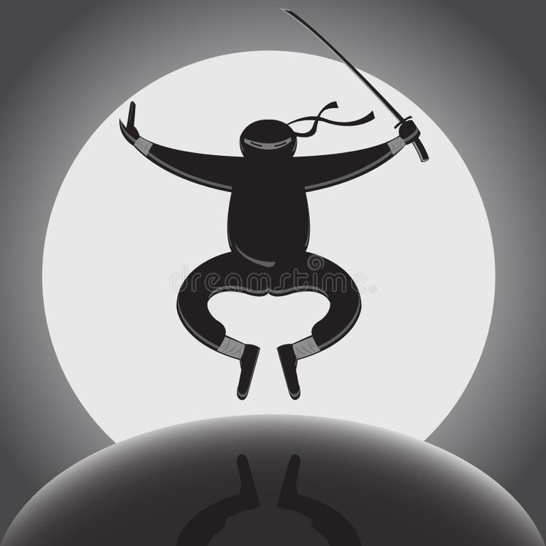 Ninja Moon Stock Illustrations – 689 Ninja Moon Stock Illustrations ...