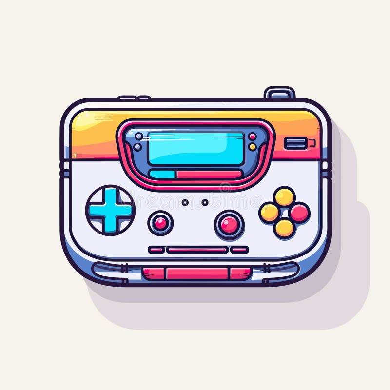 Vector of a Nintendo Wii Game Controller on a Table Stock Vector ...