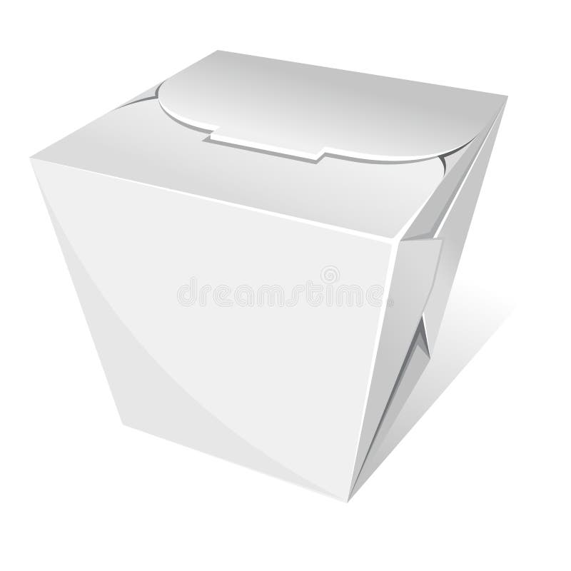 Vector noodle box stock vector. Illustration of cartoon - 200205695