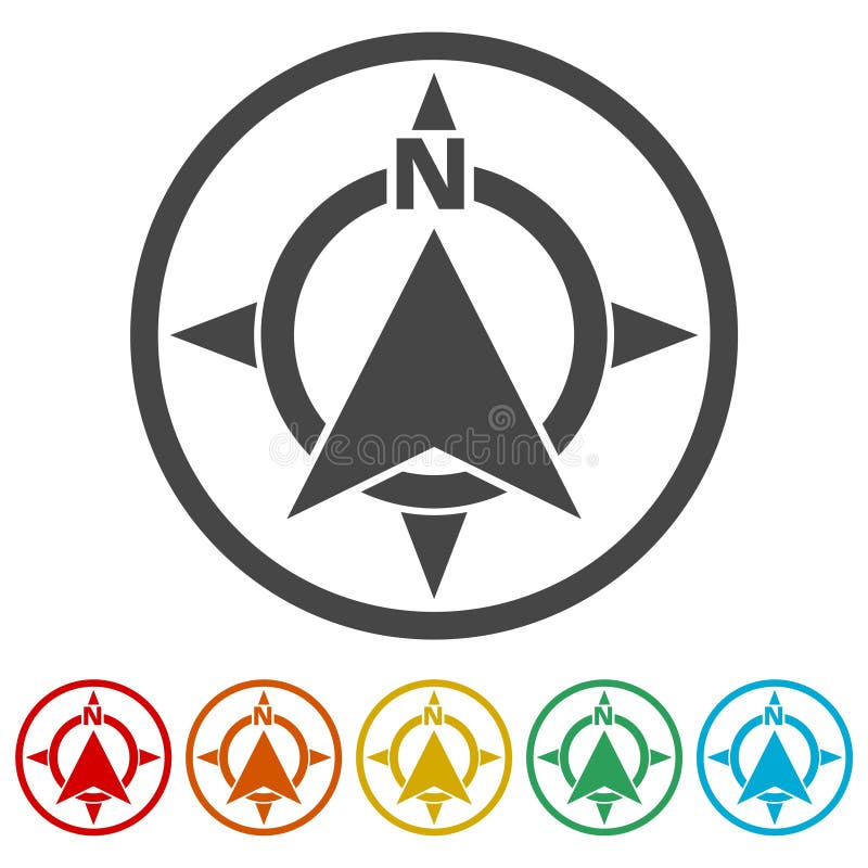 North Direction Stock Illustrations – 43,707 North Direction Stock ...