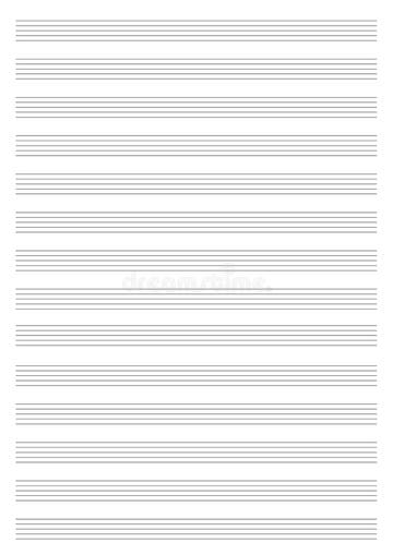 Music Note Lines A4 Stock Illustrations – 14 Music Note Lines A4 Stock ...