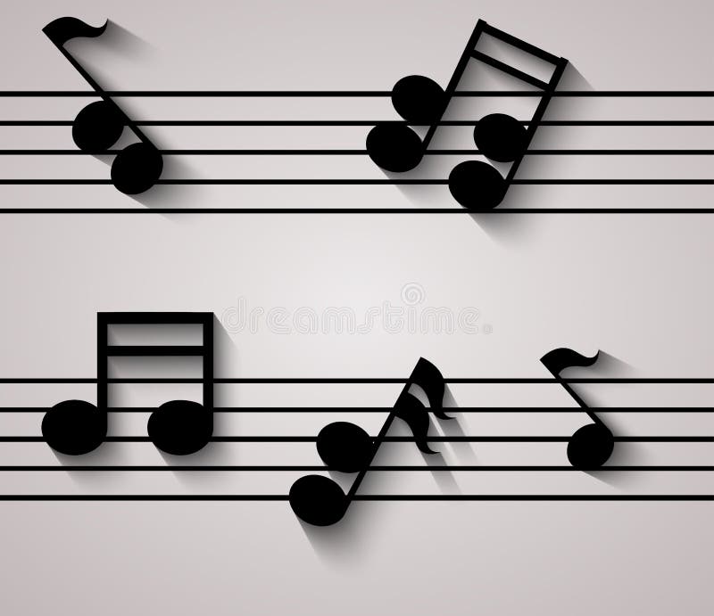 Vector Notes Background. Eps 10 Stock Vector - Illustration of creative ...