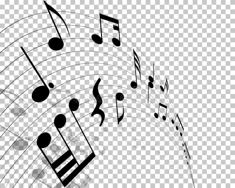 Vector Notes Design stock vector. Illustration of clef - 151592919