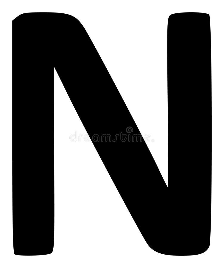 Vector Nu Greek Symbol Flat Icon Illustration Stock Vector ...
