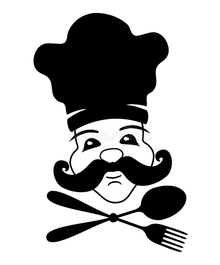 Vector o sinal cozinheiro ilustração do vetor. Ilustração de vector ...