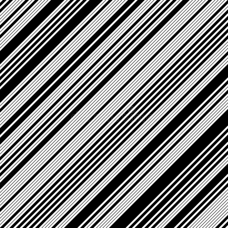 Vector Oblique Black Stripes Pattern, Modern Stylish Image. Stock ...