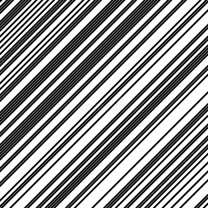 Vector Oblique Black Stripes Pattern (2) Stock Vector - Illustration of ...