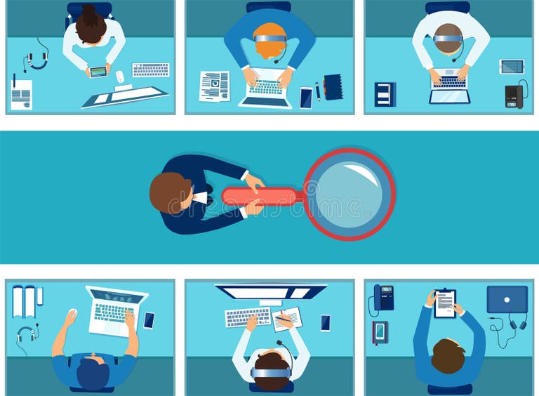 Office Cubicle Top View Stock Illustrations – 27 Office Cubicle Top ...