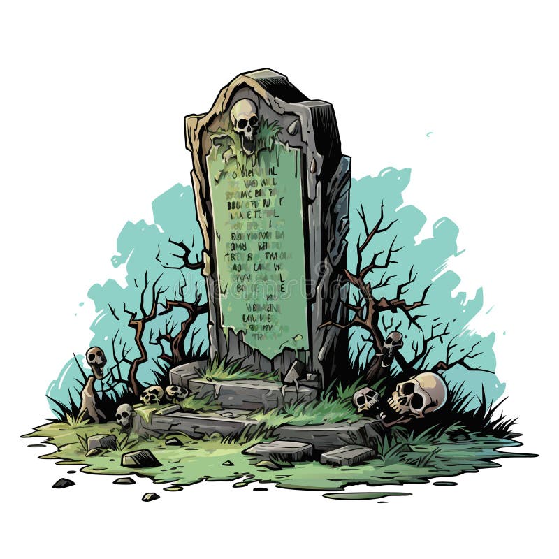 Headstone Cemetary Stock Illustrations – 196 Headstone Cemetary Stock ...