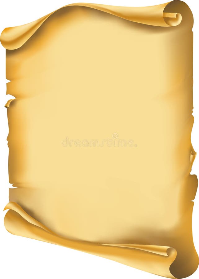 Vector. Old Scroll, Manuscript Stock Vector - Image: 43898148