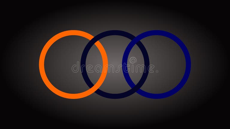 Vector 3 in One Logo Design. Stock Illustration - Illustration of ...