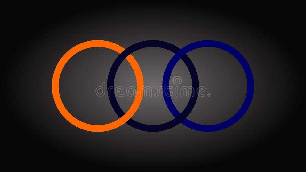 Vector 3 in One Logo Design. Stock Illustration - Illustration of ...