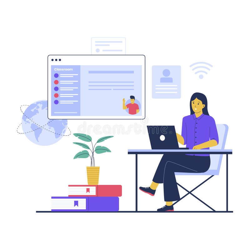 Classroom Learning Vector Stock Illustrations – 55,496 Classroom ...