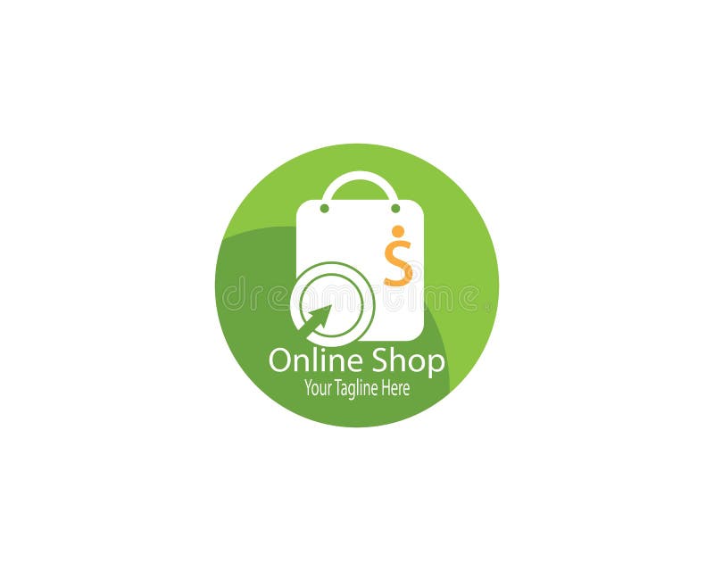 Vector - Online Shop Logo Design Vector Icon. Shopping Logo Design ...