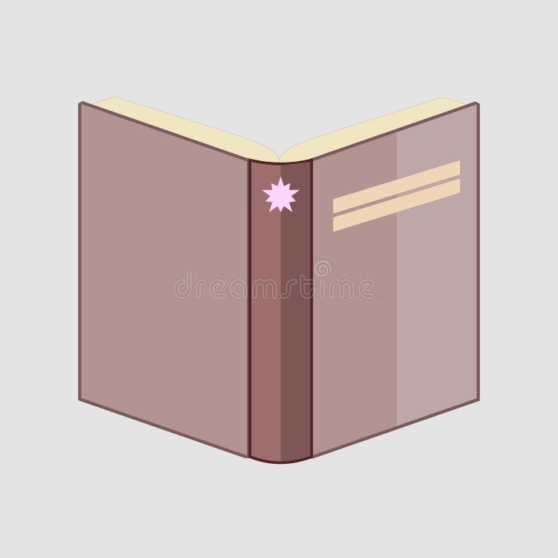 Vector open book design stock vector. Illustration of knowledge - 242750733