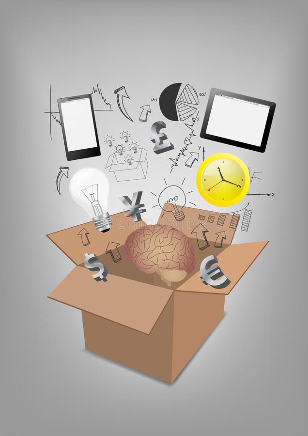 Vector Technology Computer Network Process Diagram Stock Vector ...