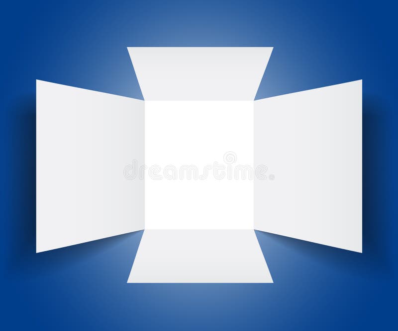 Vector open box template stock vector. Illustration of format - 62440468