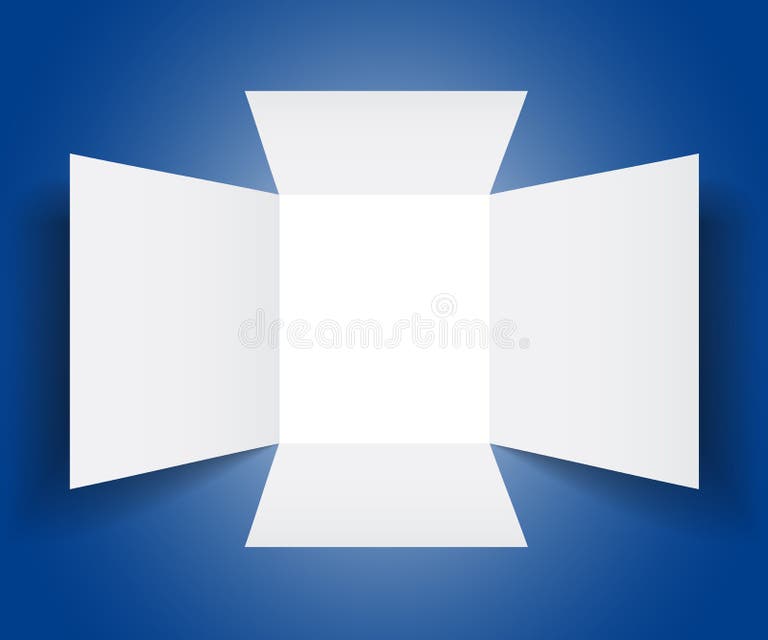 Vector open box template stock vector. Illustration of format - 62440468