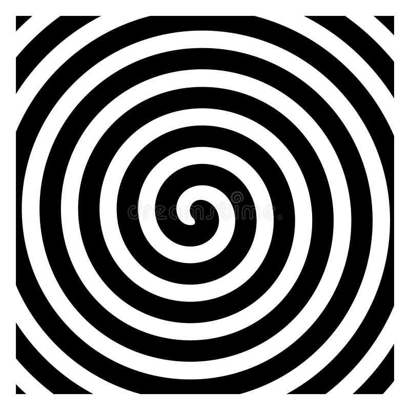 Vector optical illusion stock vector. Illustration of radiant - 306067062