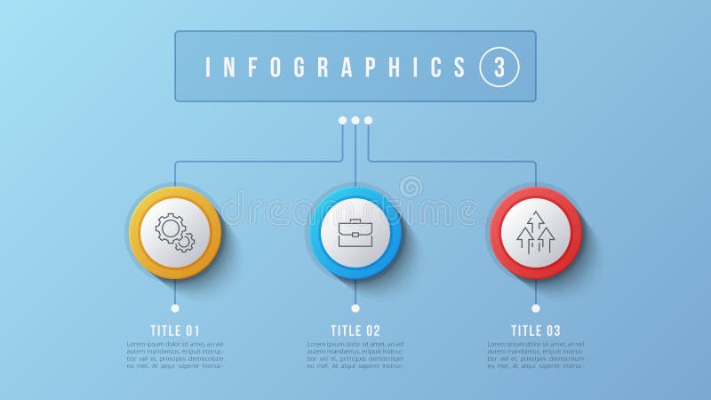 Vector 3 Options Infographic Design, Structure Chart, Presentati Stock ...