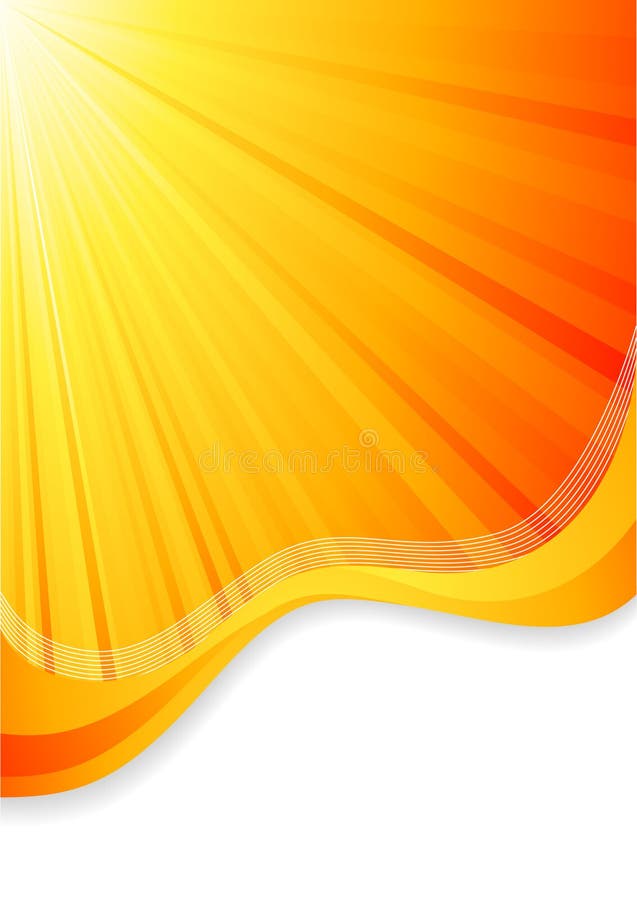 Vector Orange Background Stock Vector Illustration Of Effect 11943766