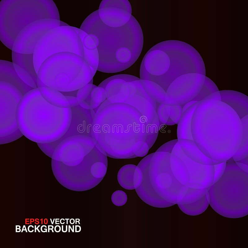 Vector Orange Bubbles Background Squares Stock Vector - Illustration of ...