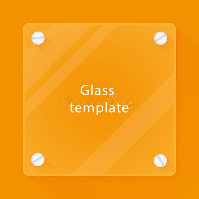 Orange Glass Product Hexagon Display Mockup. 3d Podium on Blue ...