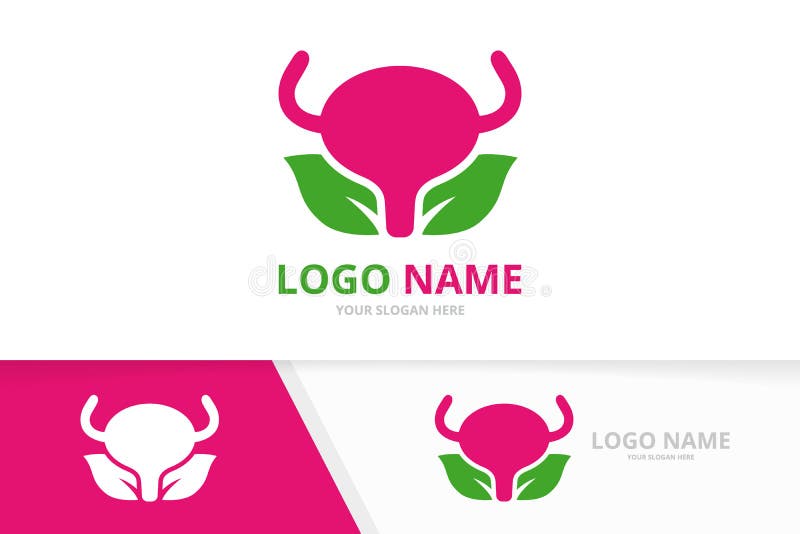 Bladder Logo Combination. Urinary Tract Logotype Design Template ...