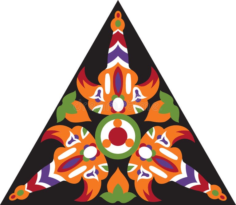 Traditional Triangle Suit Pattern Stock Illustrations – 24 Traditional ...