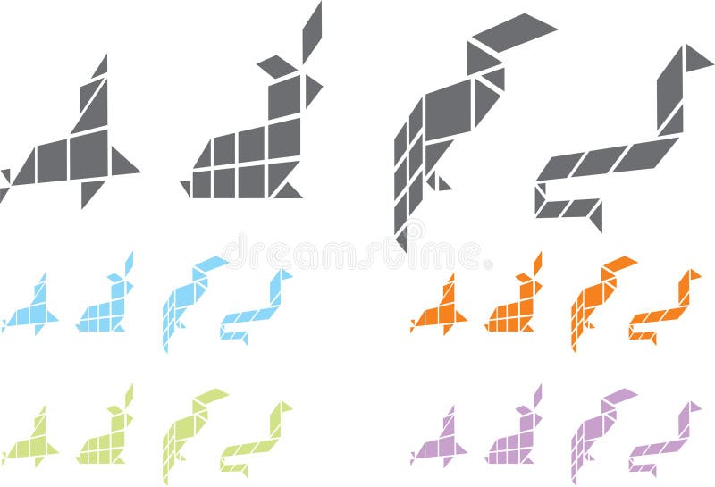 Vector Origami stock vector. Illustration of traditional - 7951222