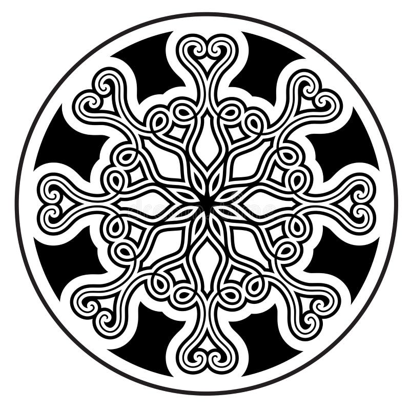 Mayan or Incan Symbol of a Sun or Star Stock Vector - Illustration of ...