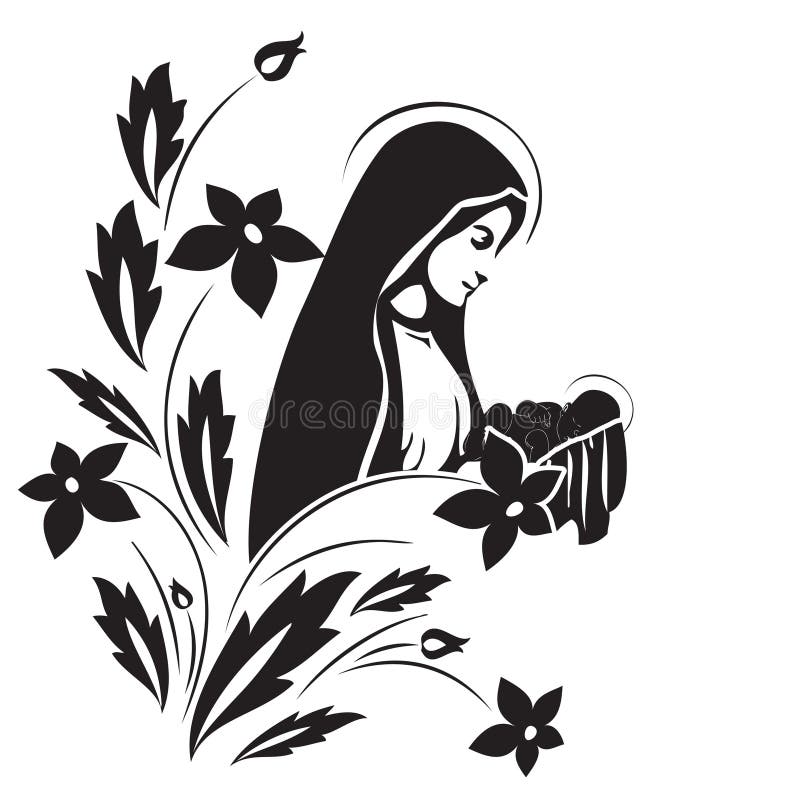 Virgin birth stock vector. Illustration of nascence - 300025667