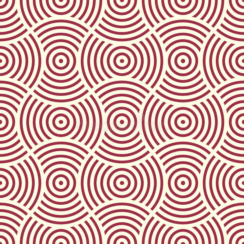 Vector Ornamental Continuous Background Made Using Undulate Line Stock ...