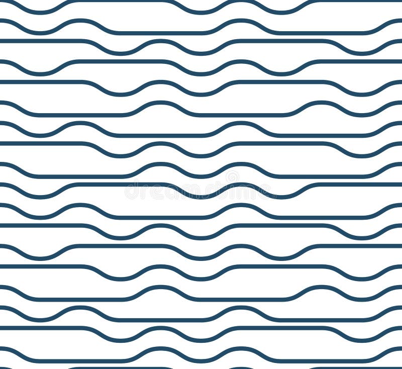 Vector Ornamental Continuous Background Made Using Undulate Line Stock ...