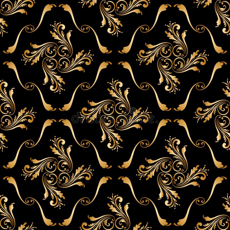 Vector Ornamental Background. Stock Vector - Illustration of floral ...