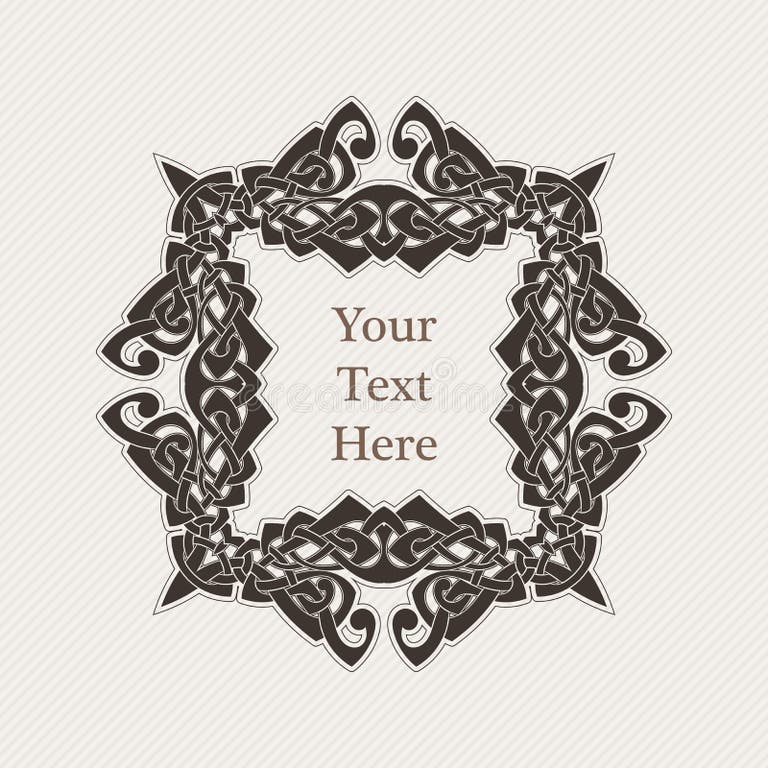 Gothic Thorns Border Stock Illustrations – 125 Gothic Thorns Border ...