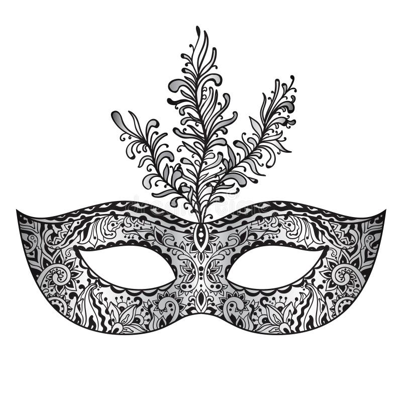Ornate Mask Stock Illustrations – 24,869 Ornate Mask Stock ...