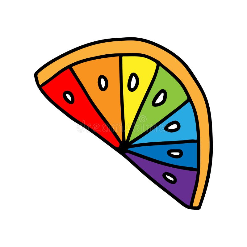 Rainbow Lemon Vector Seamless Background Stock Vector - Illustration of ...