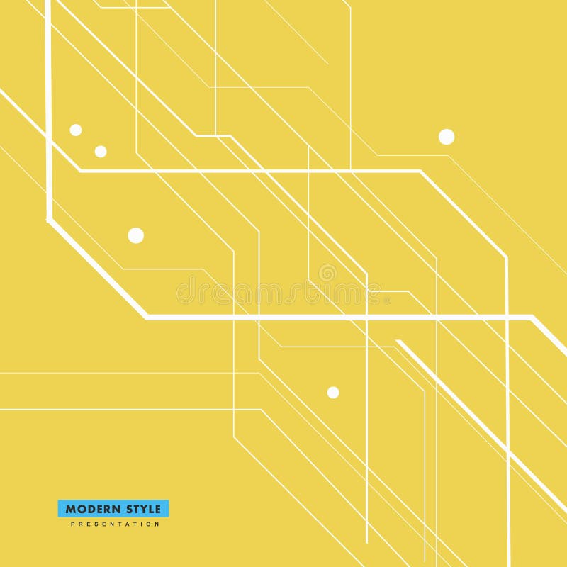 Vector Overlapping Lines Pattern. Geometric Abstract Linear Design ...