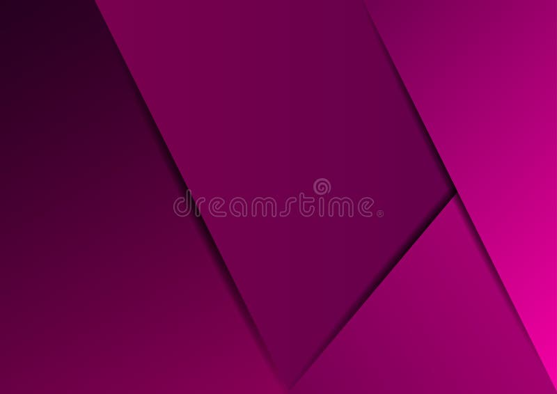 Vector Overlapping Pink Layers Background Stock Vector - Illustration ...