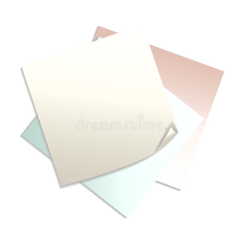 Vector pack of paper stock vector. Illustration of jumble - 280349883